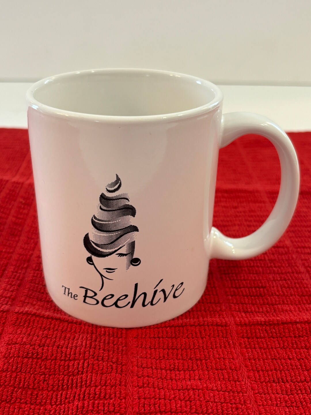 Vintage Beehive Hairdo Coffee Mug - M Ware China - Etsy