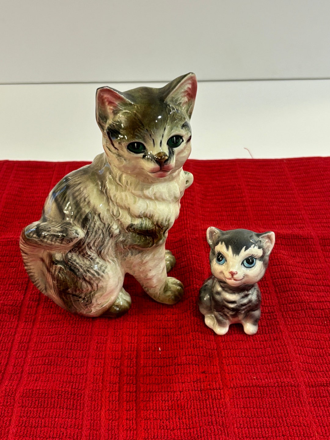 Vintage Ceramic Kittens, Made in Japan - Etsy