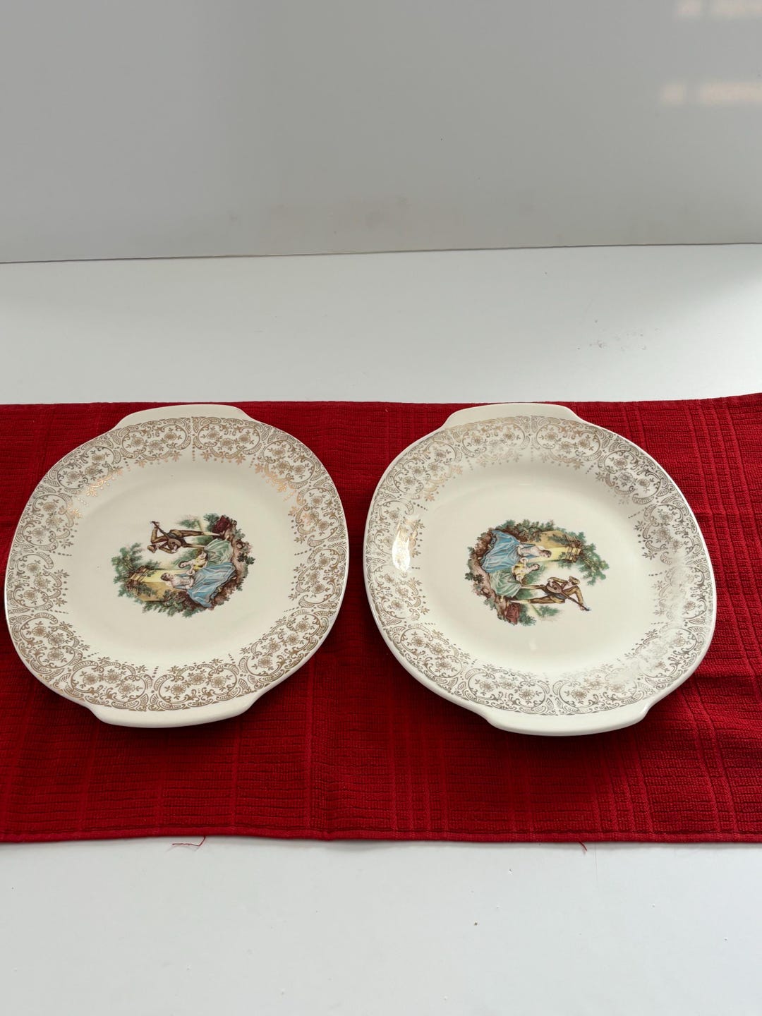 Triumph, American Limoges, China D'or, Set of Two With Handles - Etsy