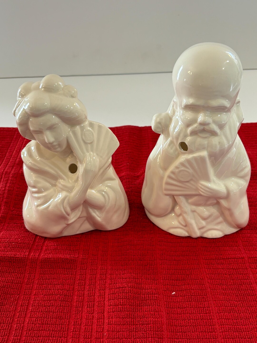 Chinese Drinking Vessels, Geisha Girl and Buddha, - Etsy