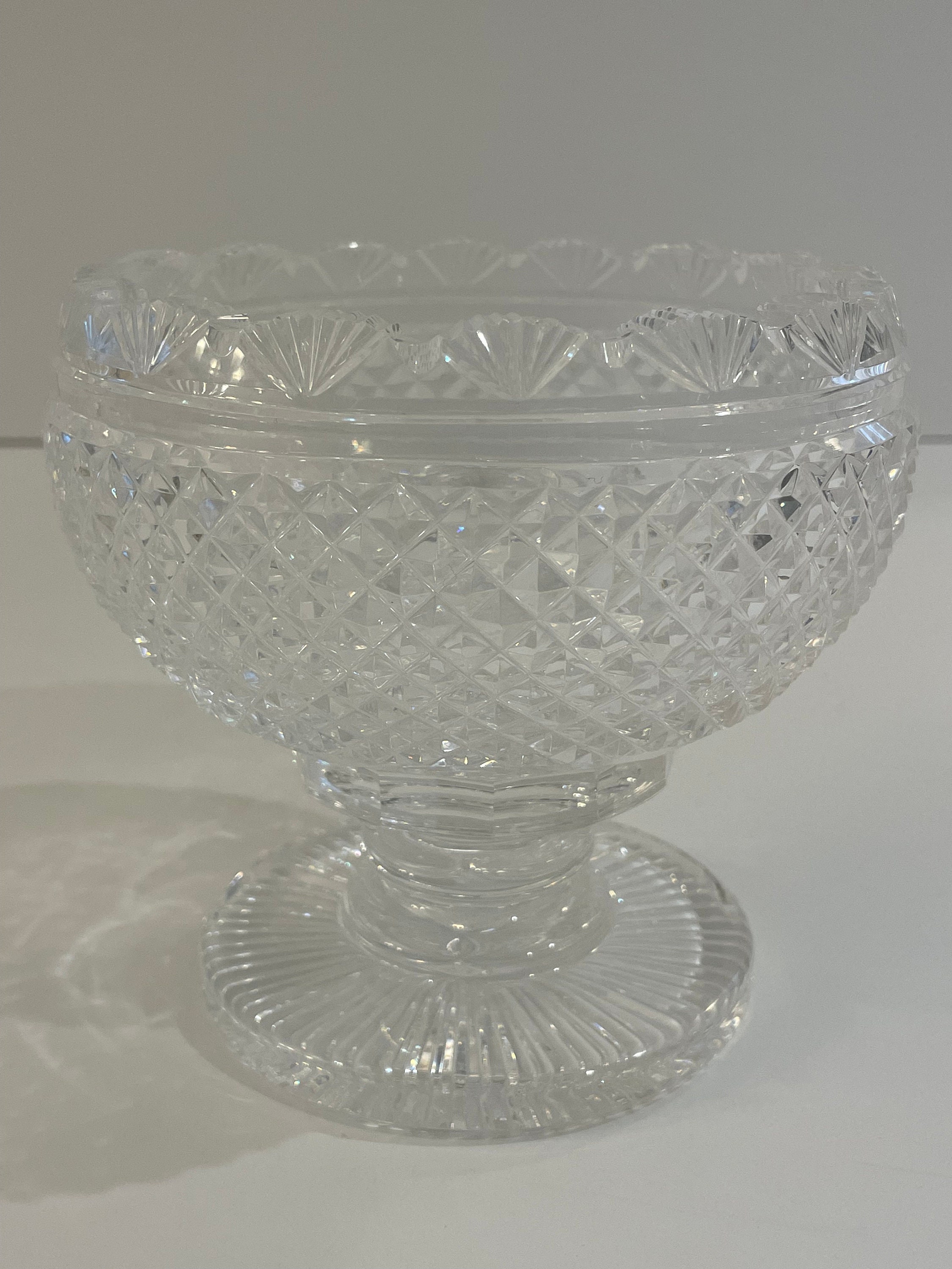Waterford Crystal Footed Compote Bowl, Waterford Marking, Dates Back to ...