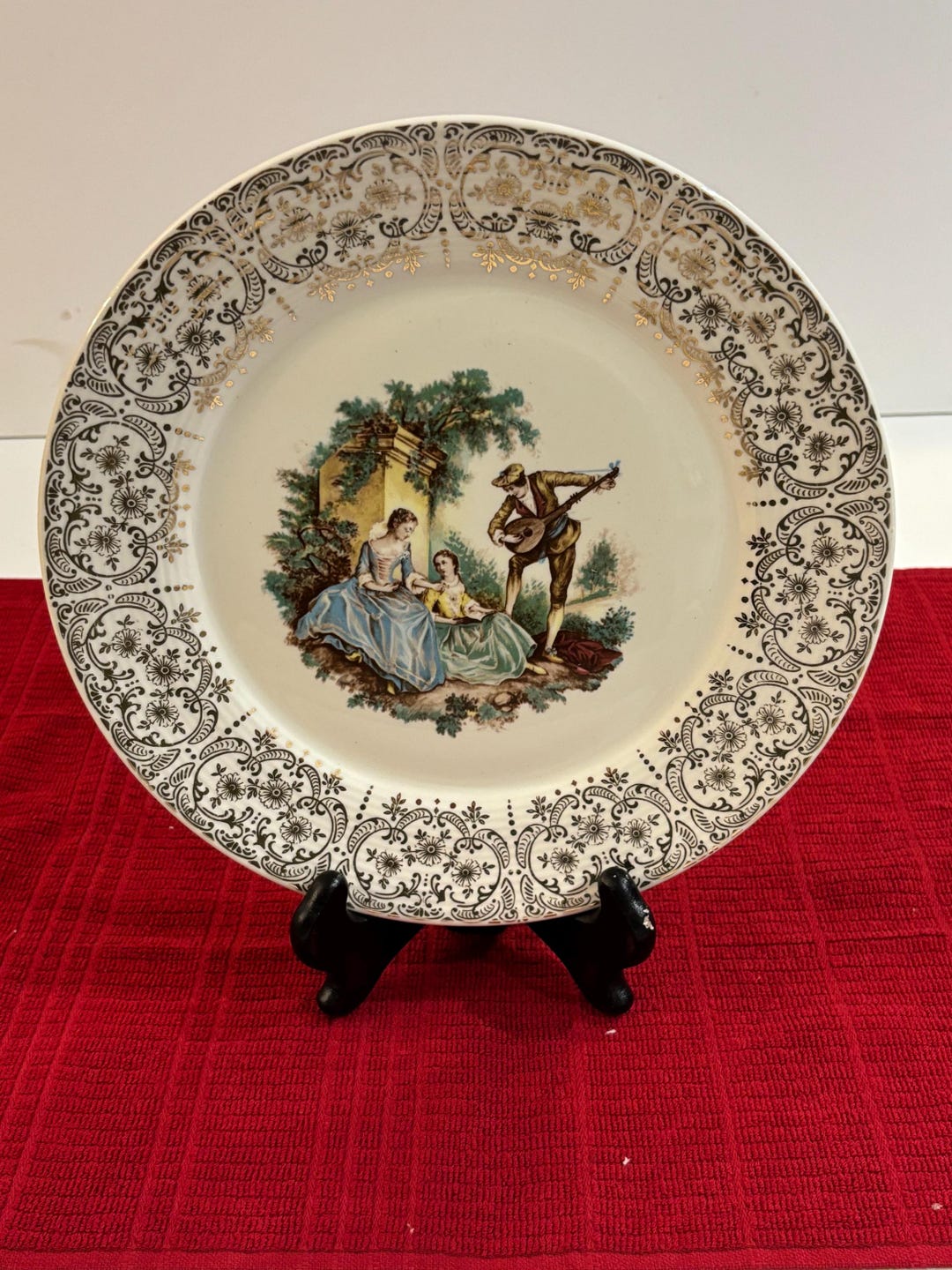 Triumph Limoges American Plates, China D'or, Group of 7 Plates - Etsy