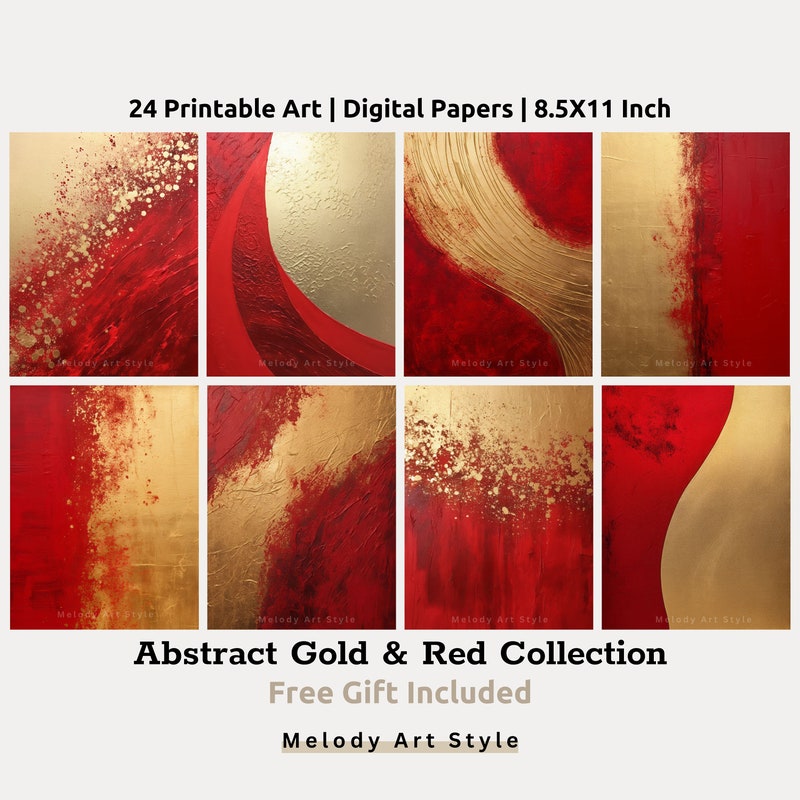 Printable Abstract - Etsy