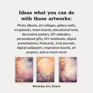 Orange and Purple Printable Art Watercolor Halloween Background Artwork ...