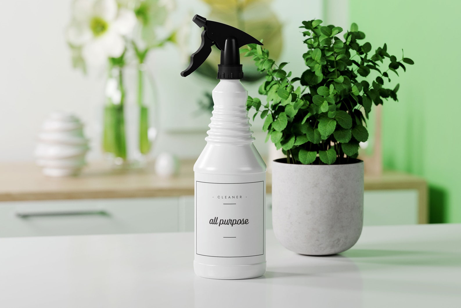 CANVA TEMPLATE- Minimal Laundry and Cleaning Supply Labels - Etsy