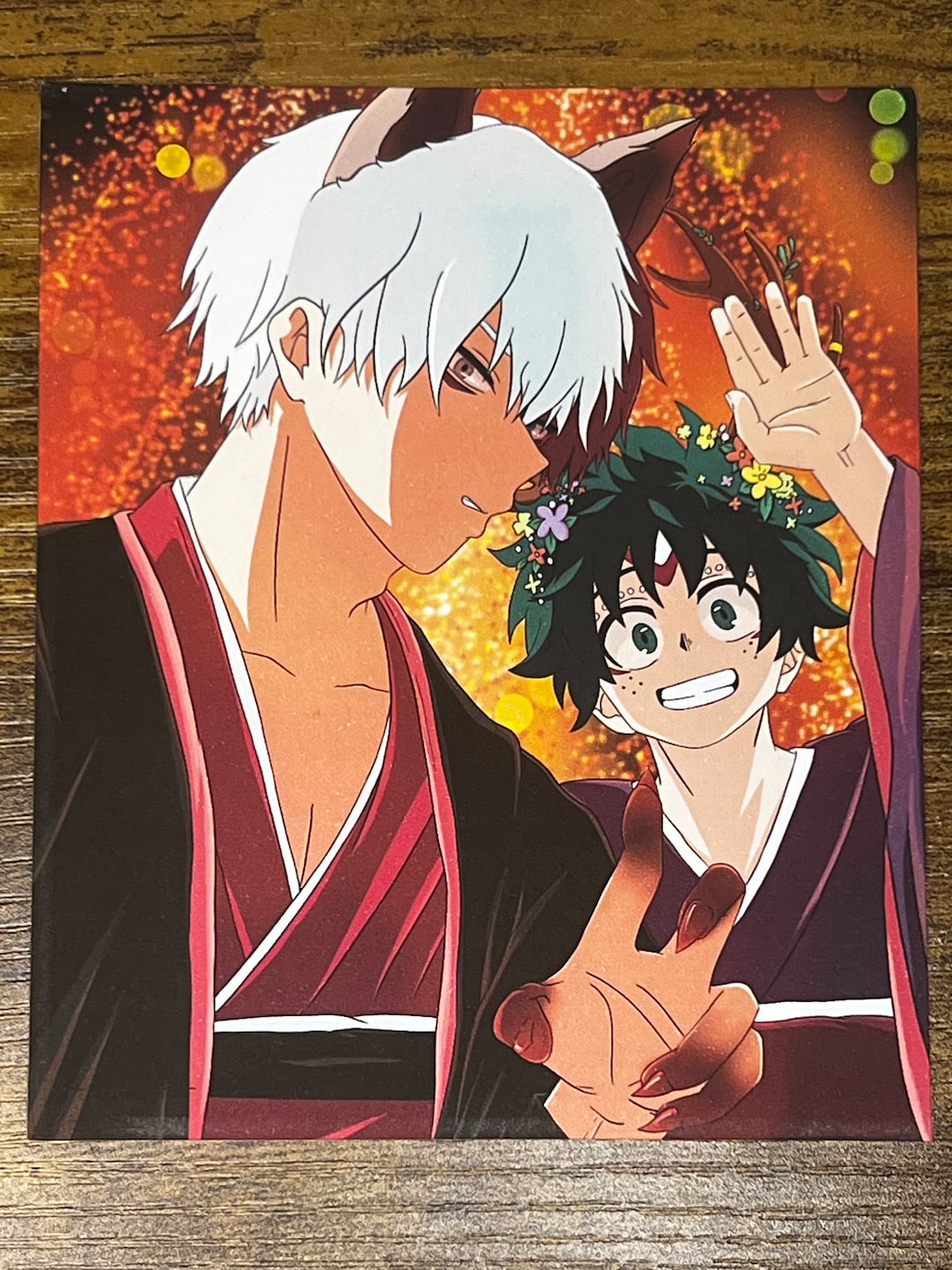 Yokai Halloween Anime Boy Matte Prints - Etsy