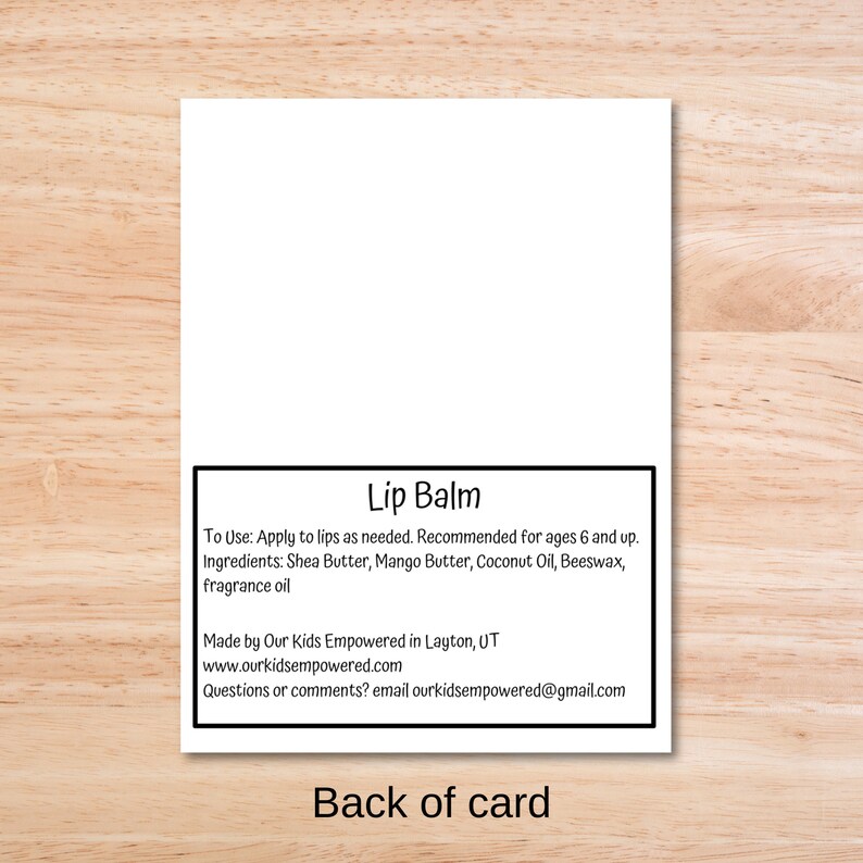 Teacher Gift Lip Balm / Pencil Lip Balm / Teacher Christmas Gift ...