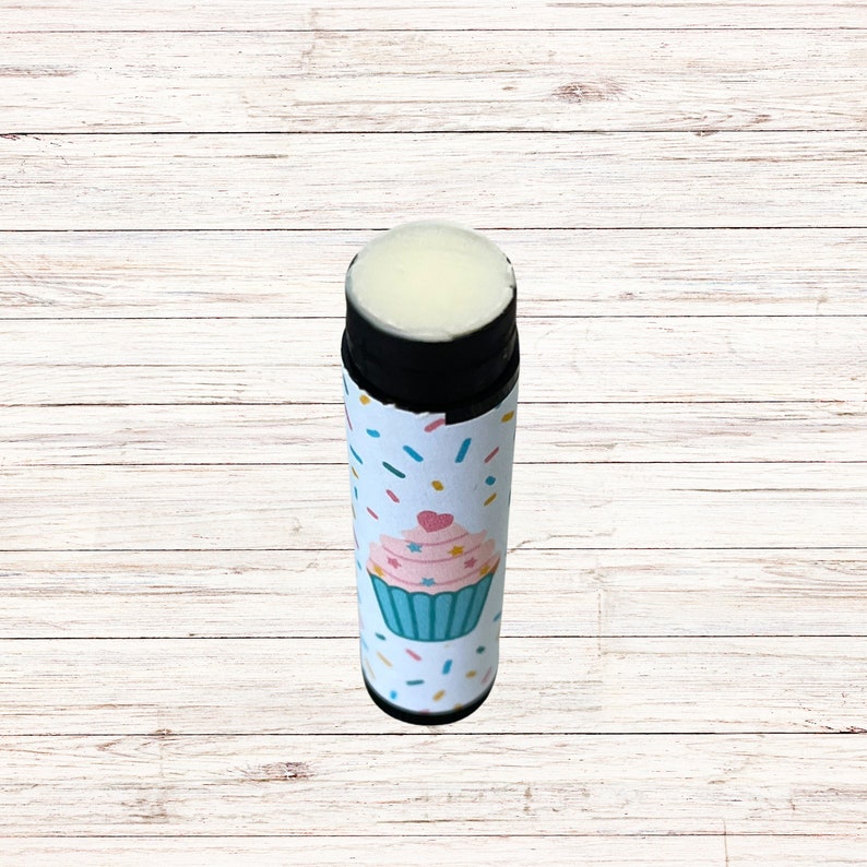 Birthday Lip Balm / Cupcake Lip Balm / Teacher Gift / Birthday Party ...