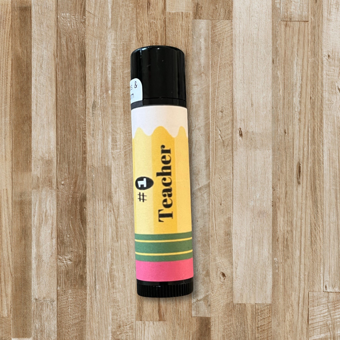 Teacher Gift Lip Balm / Pencil Lip Balm / Teacher Christmas Gift ...