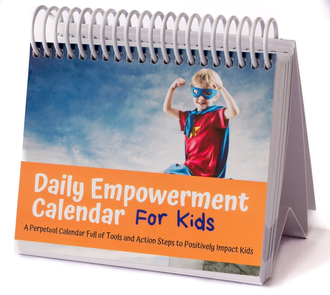 Flip Calendar for Kids, Empowerment, Self Esteem - Etsy