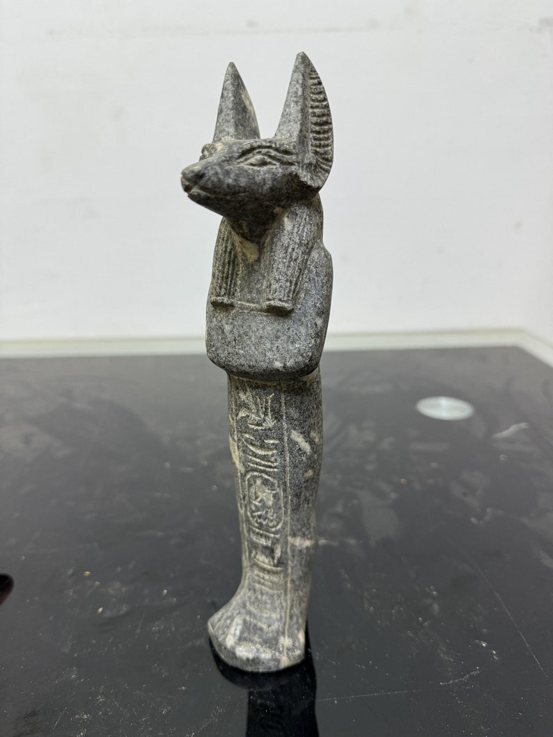 Ancient Egyptian Anubis Statue, Guardian Deity Sculpture, Anubis ...