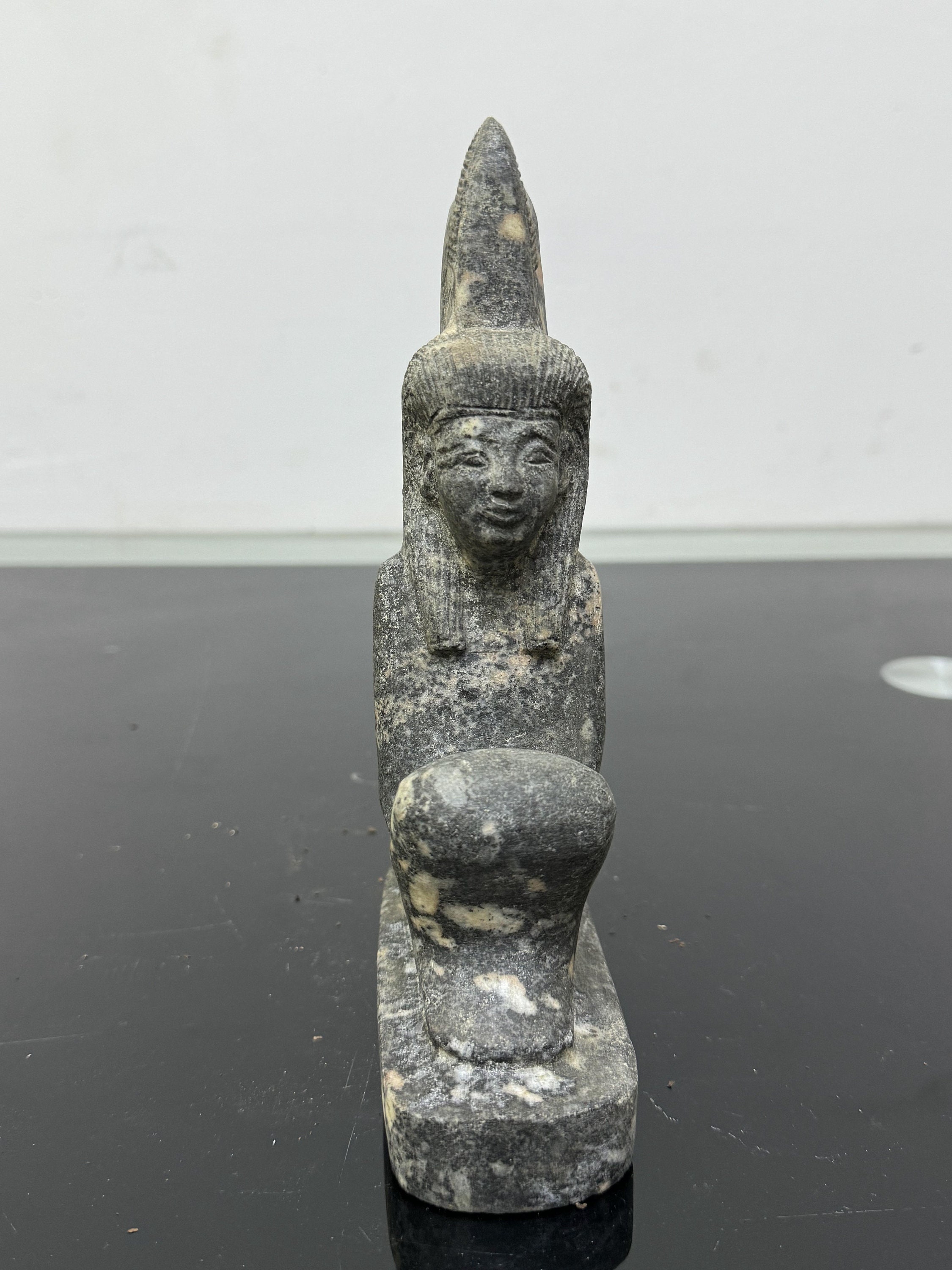 Ancient Egyptian Goddess Maat Statue, Black Granite Sculpture, Maat ...