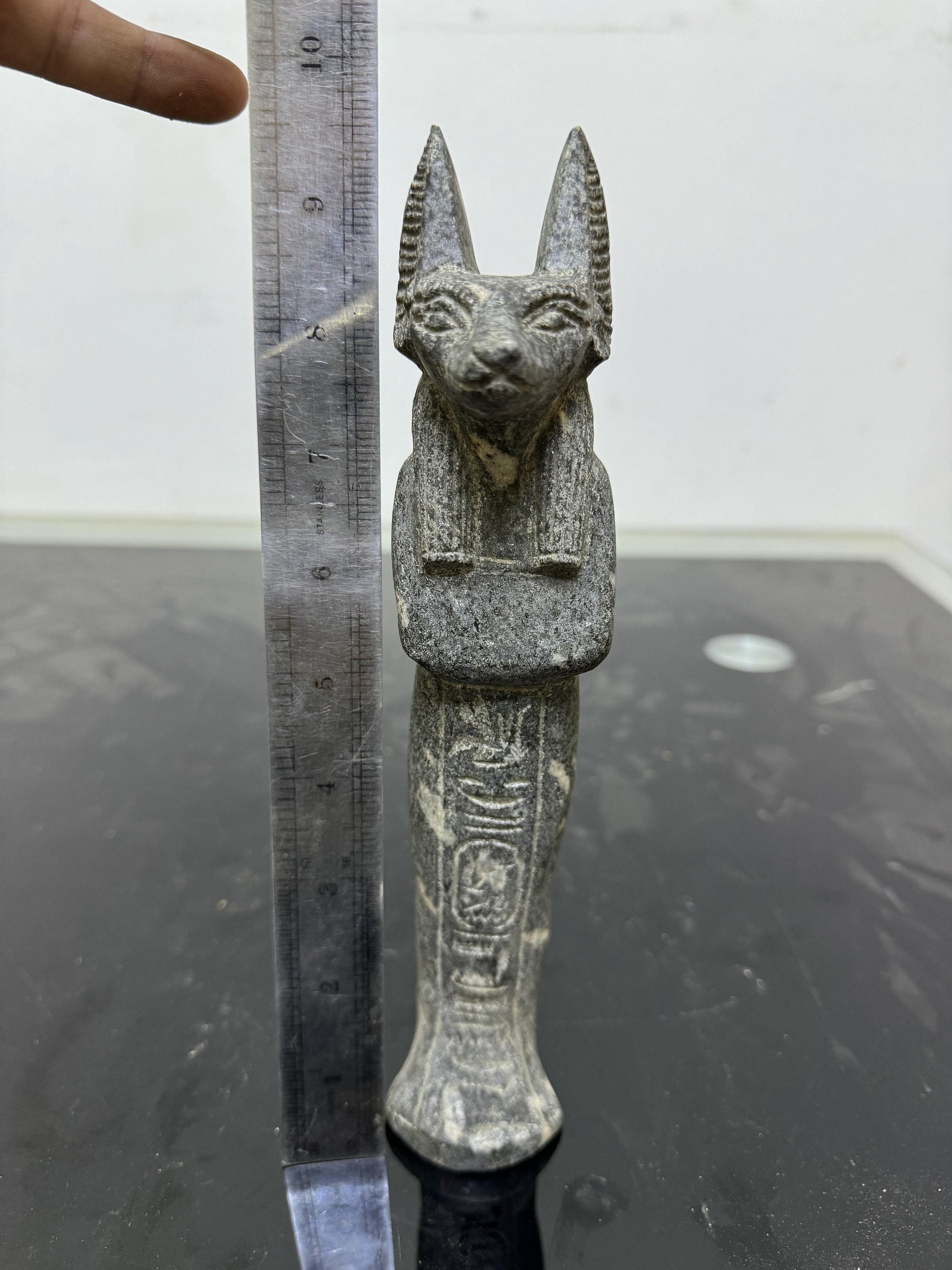 Ancient Egyptian Anubis Statue, Guardian Deity Sculpture, Anubis ...