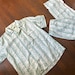 Vintage 1960’s MCM Women’s Pajama Set Shirt and Pants Striped Atomic ...