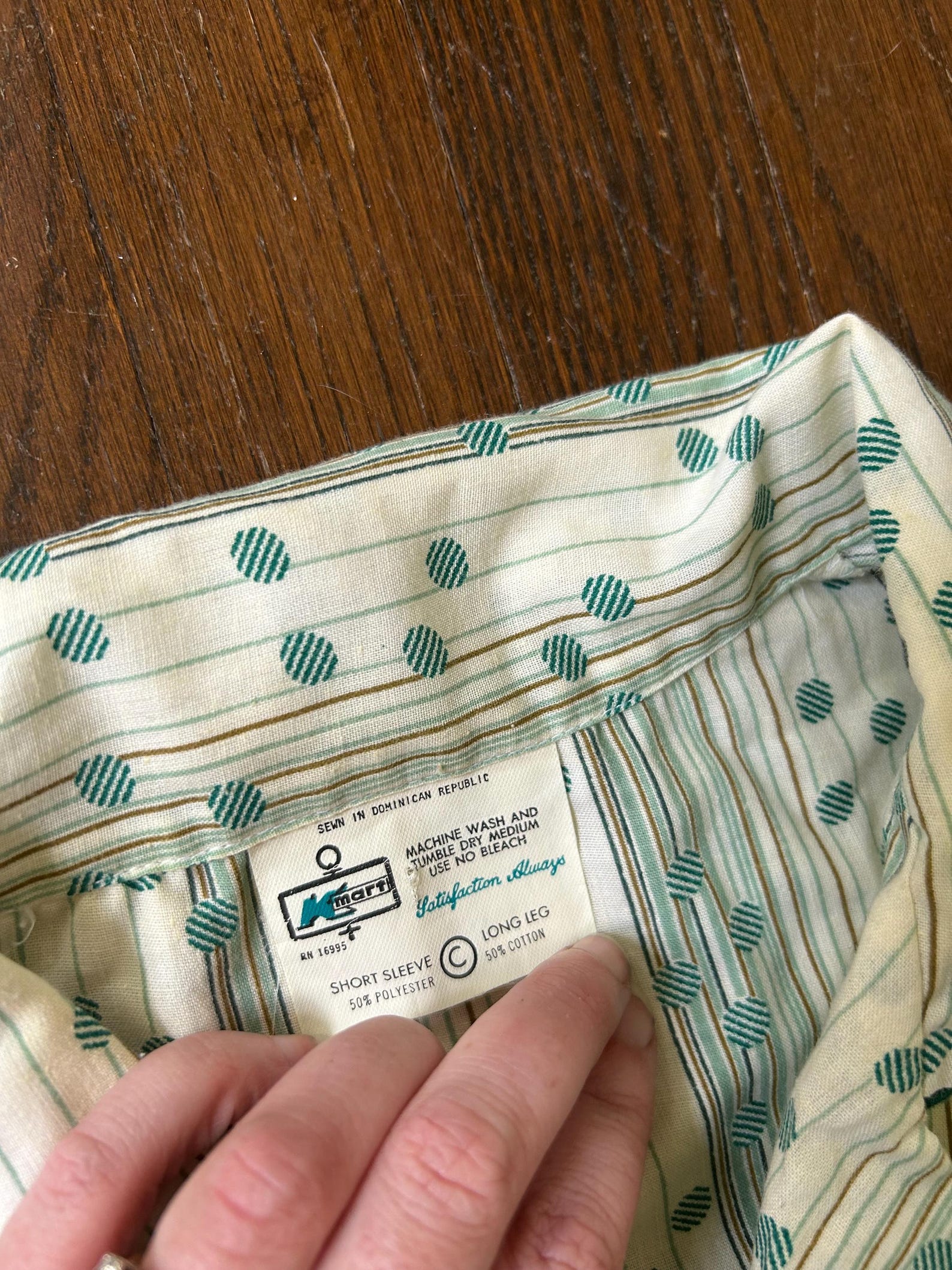 Vintage 1960’s MCM Women’s Pajama Set Shirt and Pants Striped Atomic ...