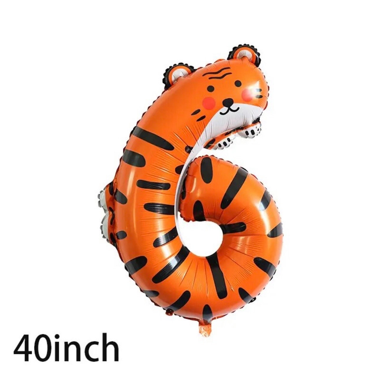 Giant Number Balloon Animal Balloon Balloon Jungle Birthday Decor First ...