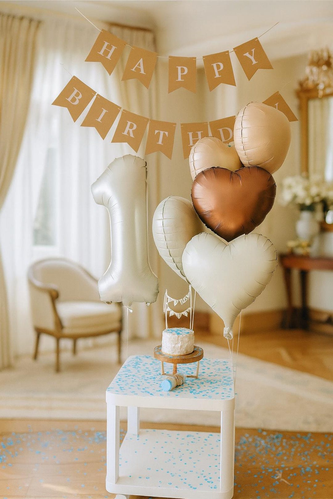 Fall 1st Birthday Party, Autumn Birthday Balloon Decorations, First ...