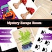 Cat Escape Room for Kids, Printable Party Game, Puzzles Secret Codes ...