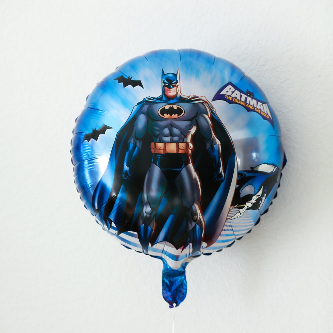 Super Hero Batman Mylar Party Decorations Balloon 18 - Etsy