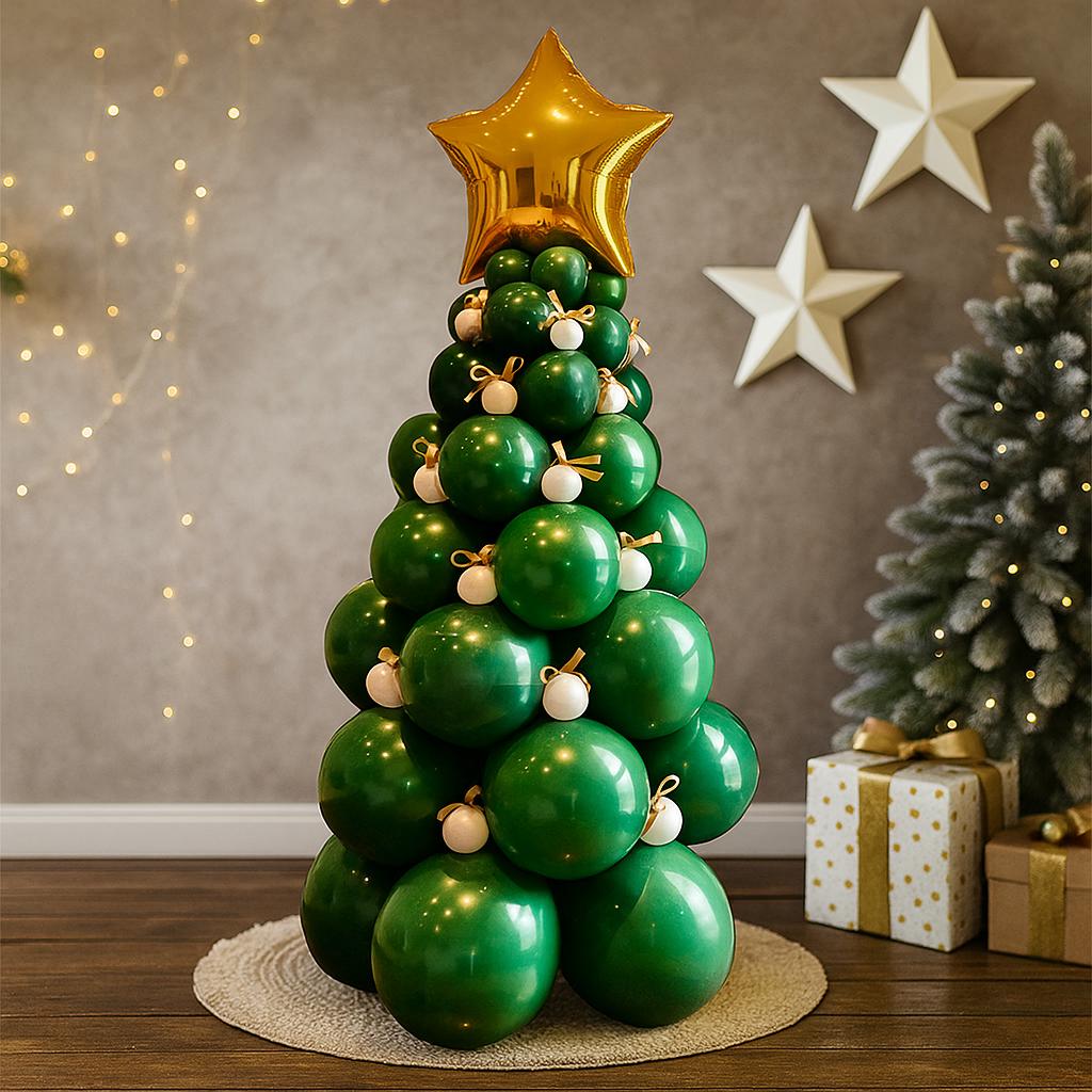 Christmas Tree Balloon, Christmas Balloon Set, Christmas Balloon ...