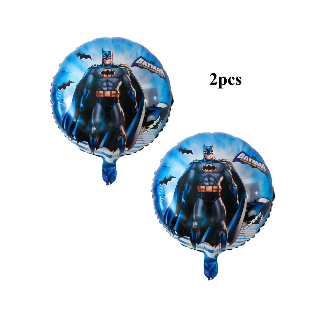 Superhero Batman Foil Balloons Party Decor for Batman Theme Birthdays ...