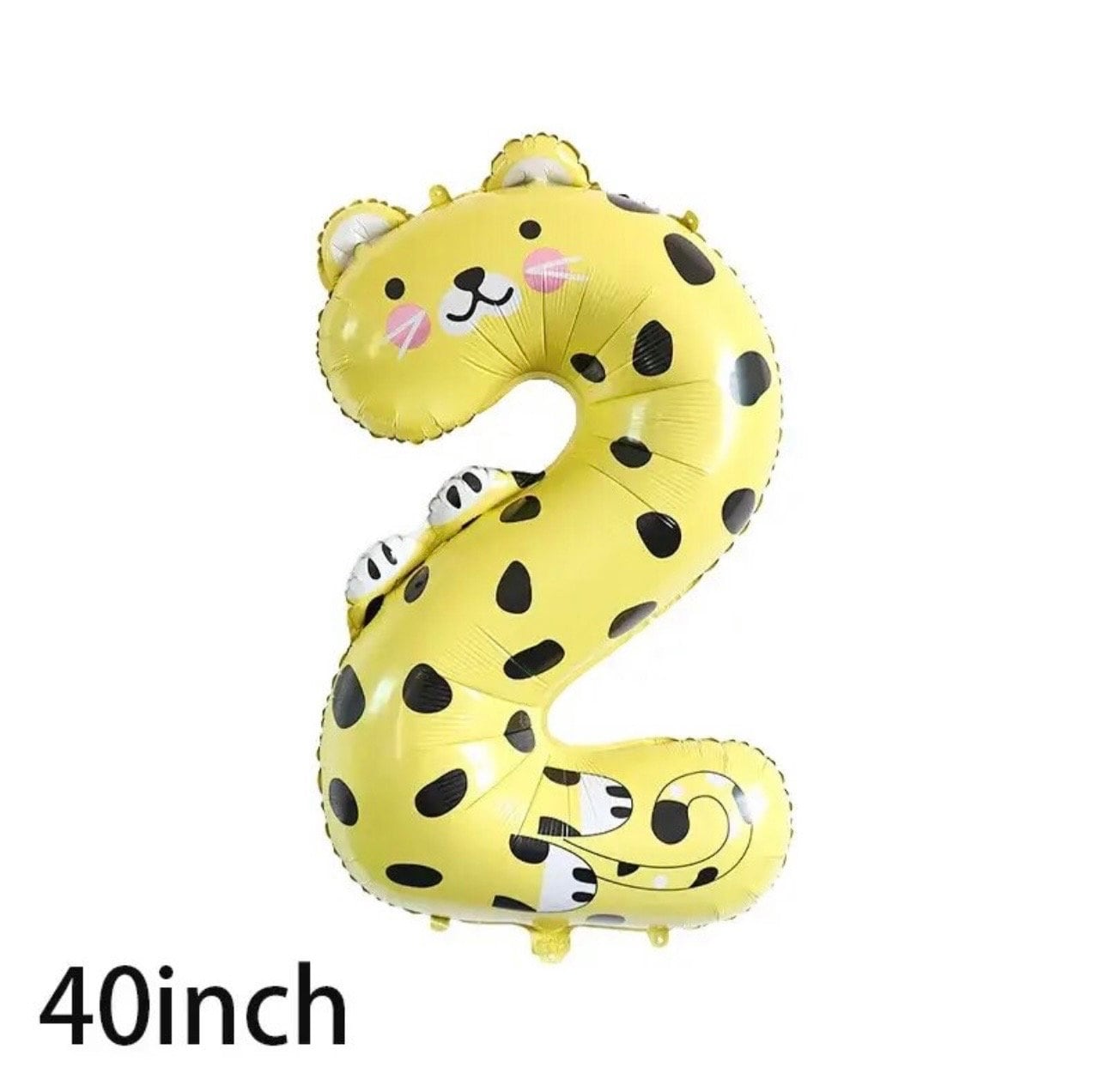 Giant Number Balloon Animal Balloon Balloon Jungle Birthday Decor First ...