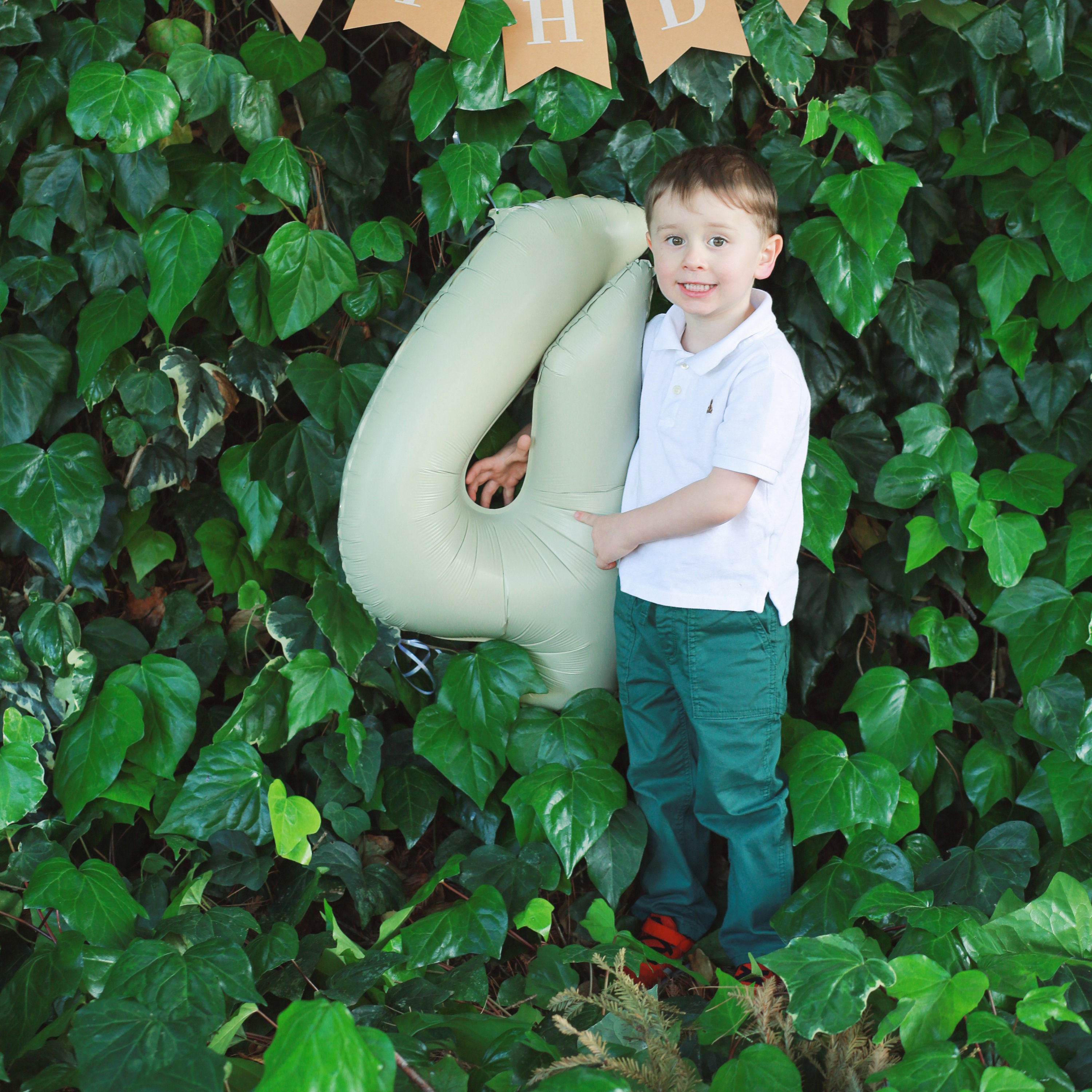 1st 2nd 3rd Birthday Party Sand Beige Cream Bone Neutral Number Matte Foil Balloon - Etsy