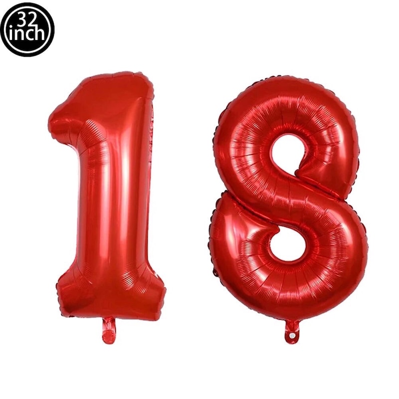 Red Balloons - Etsy