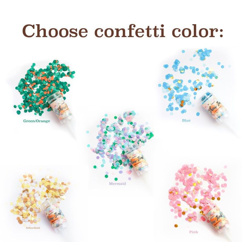 Confetti Popper - Etsy