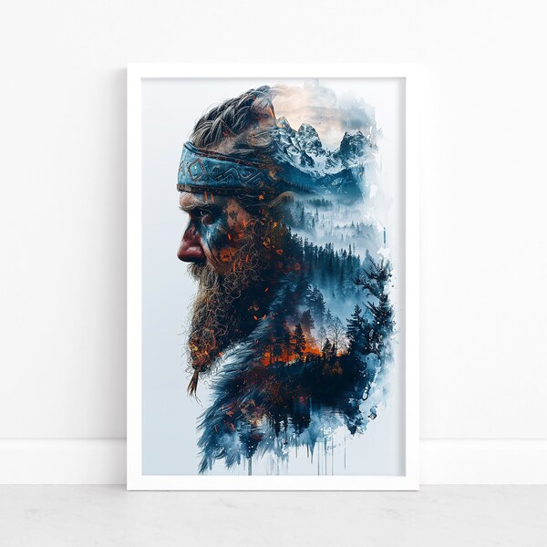 Viking Poster - Etsy
