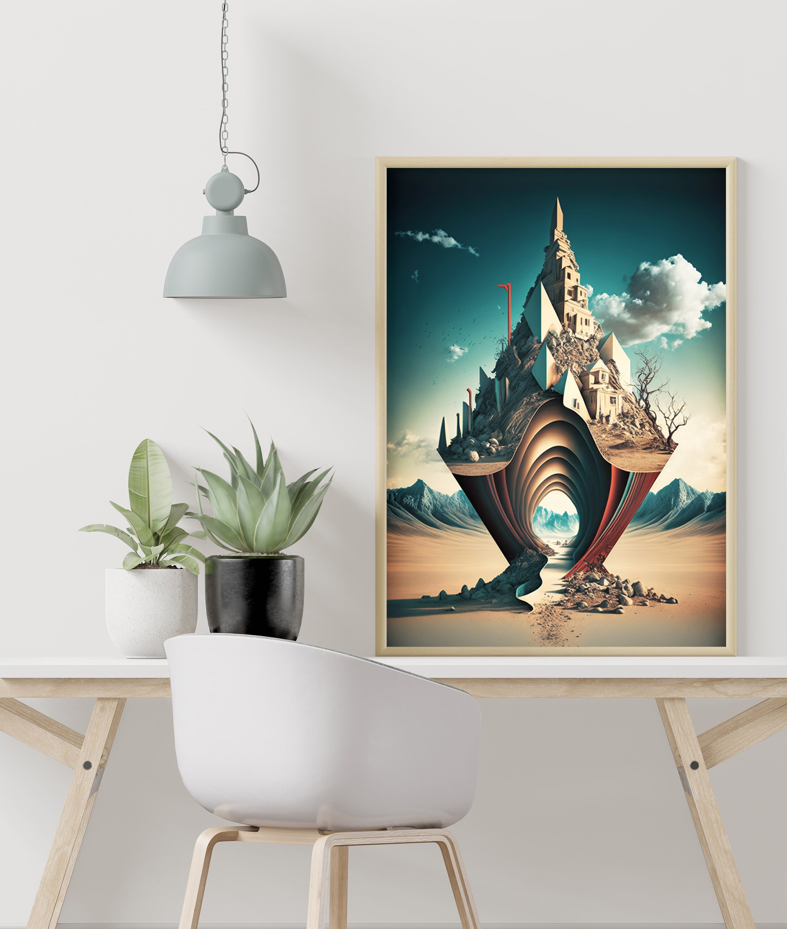 Surrealism Poster Surrealism Print Art Surreal Art Wall Decor ...