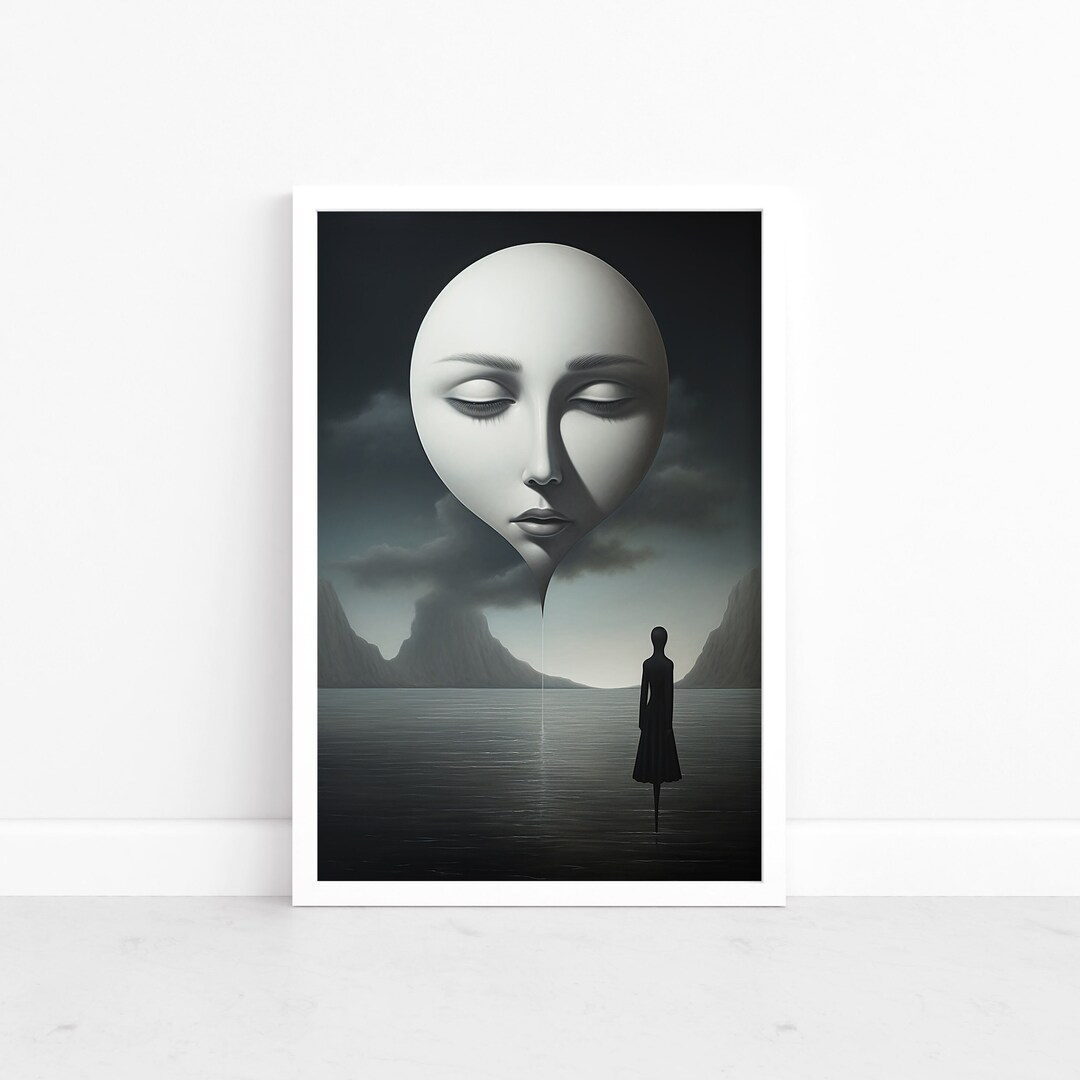 Ethereal Surreal: Art Poster | Surrealism Print Artwork | Wall Decor ...