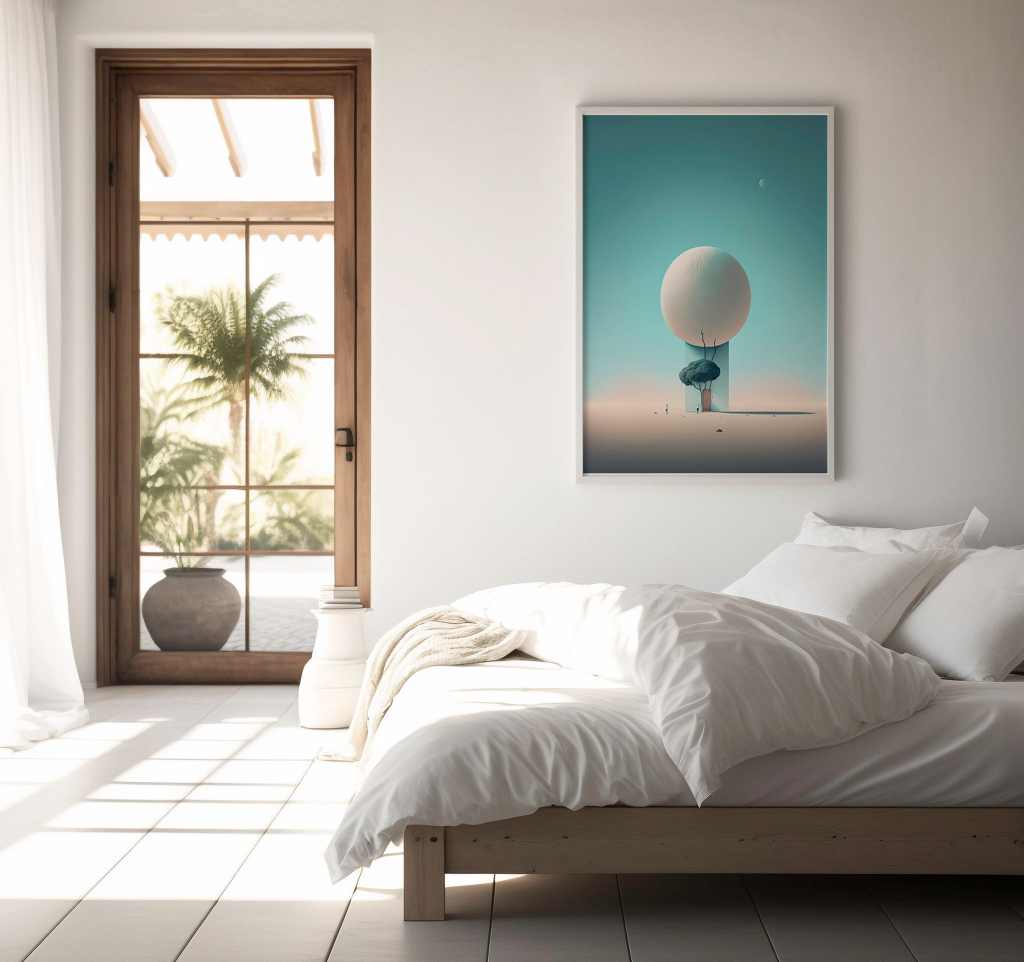 Whimsical Realms: Surreal Art Poster Surrealism Print Artful Wall Decor ...