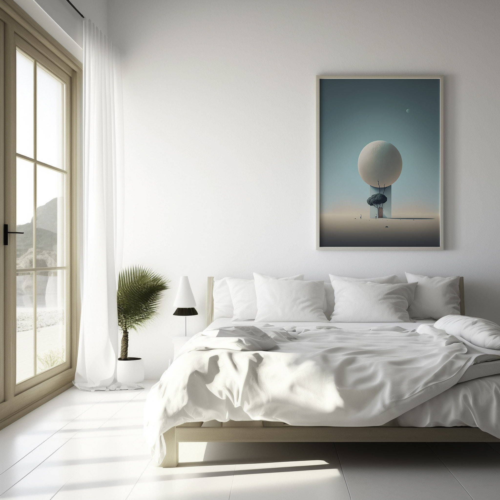 Whimsical Realms: Surreal Art Poster Surrealism Print Artful Wall Decor ...