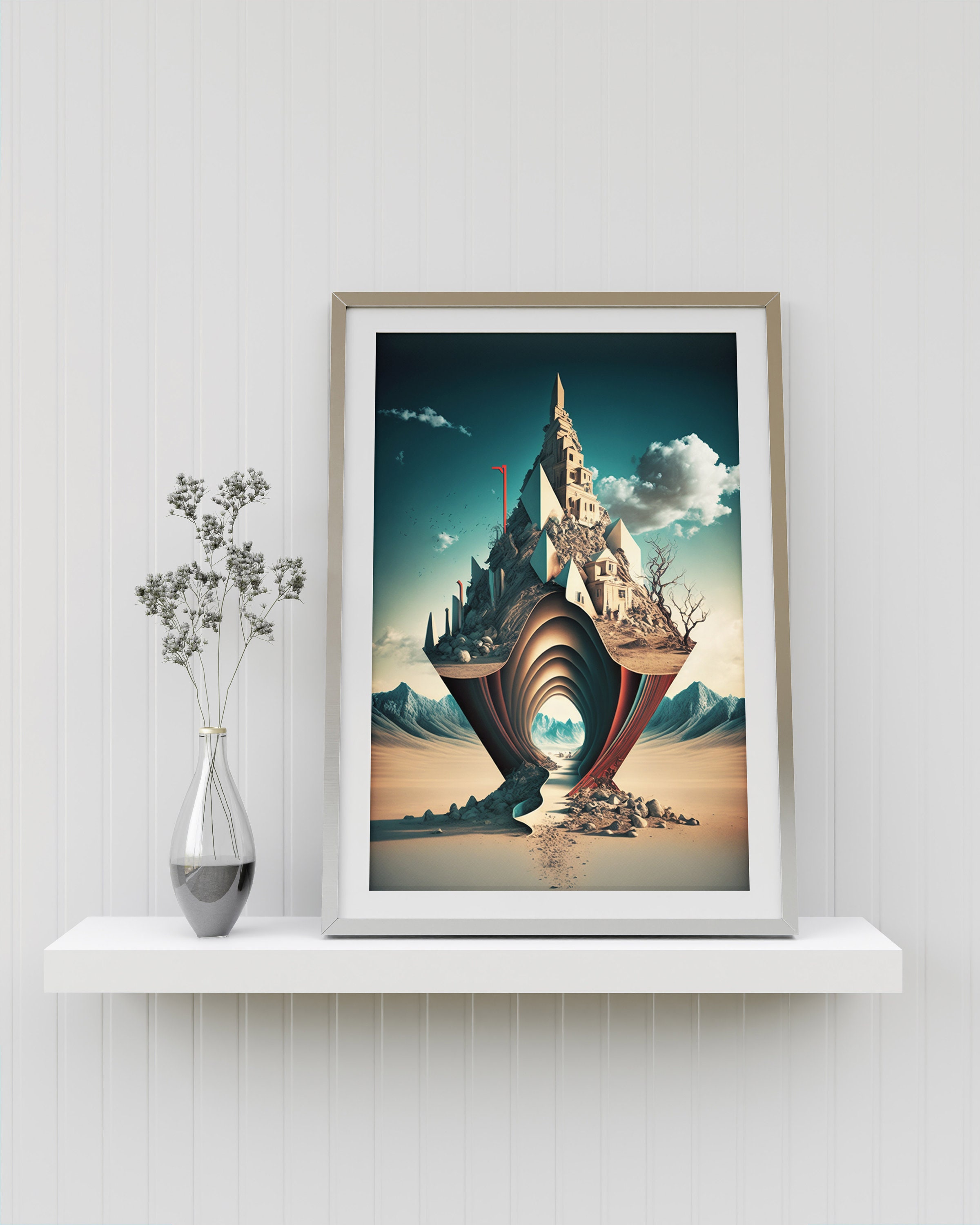 Surrealism Poster Surrealism Print Art Surreal Art Wall Decor ...