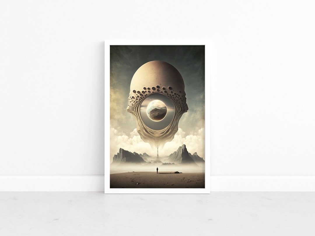 Surreal Poster | Surrealism Print Art | Surreal Art Wall Decor ...