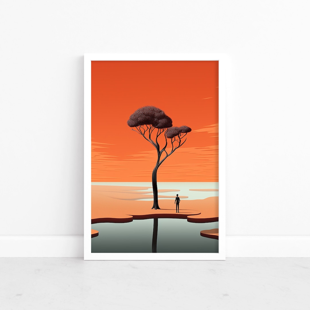Enigmatic Surrealism: Art Poster | Surrealism Print Artwork | Wall ...