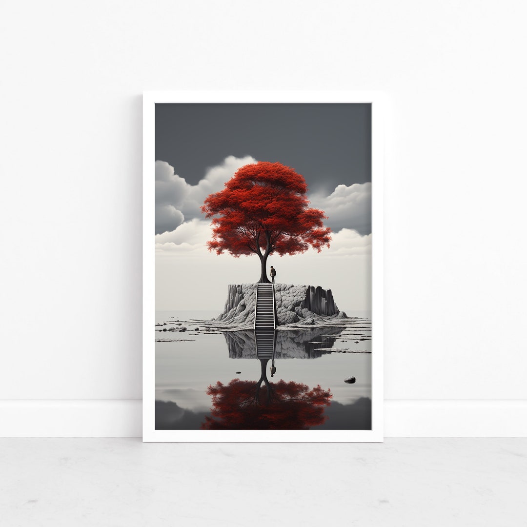 Captivating Surreal: Art Poster | Surrealism Print Artwork | Wall Decor ...