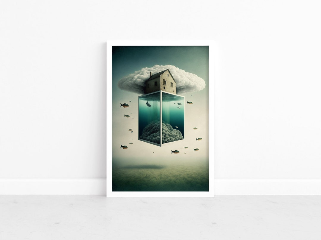 Surrealism Poster | Surrealism Print Art | Surreal Art Wall Decor ...