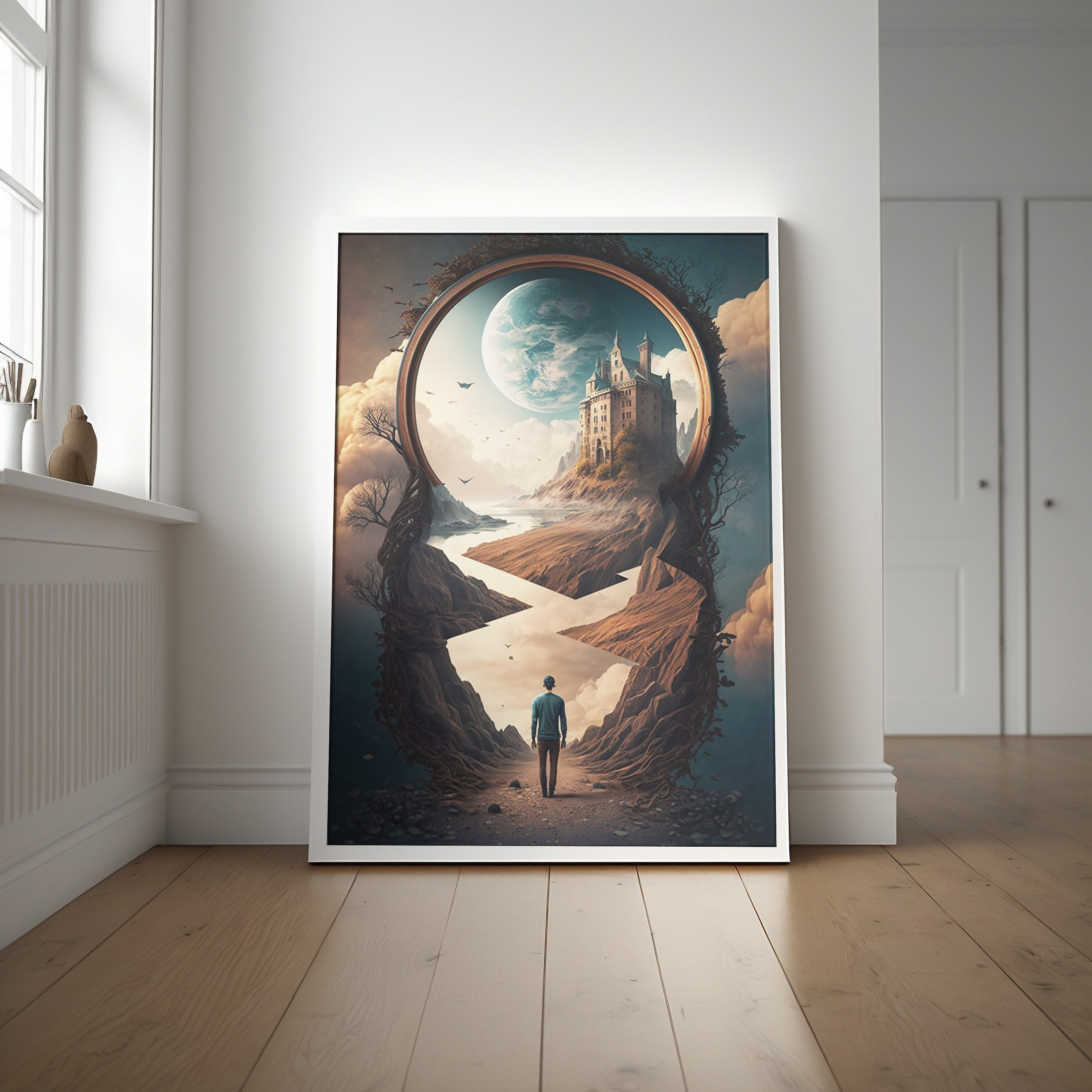 Surreal Art Poster Surrealism Print Art Surreal Art Wall Decor ...