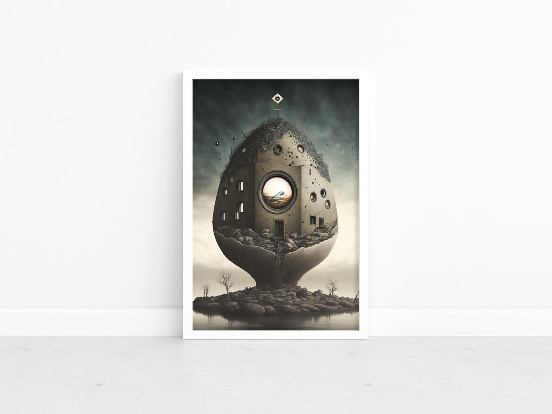 Surrealism Print Art | Surrealism | Poster | Illustration | Surrealism ...