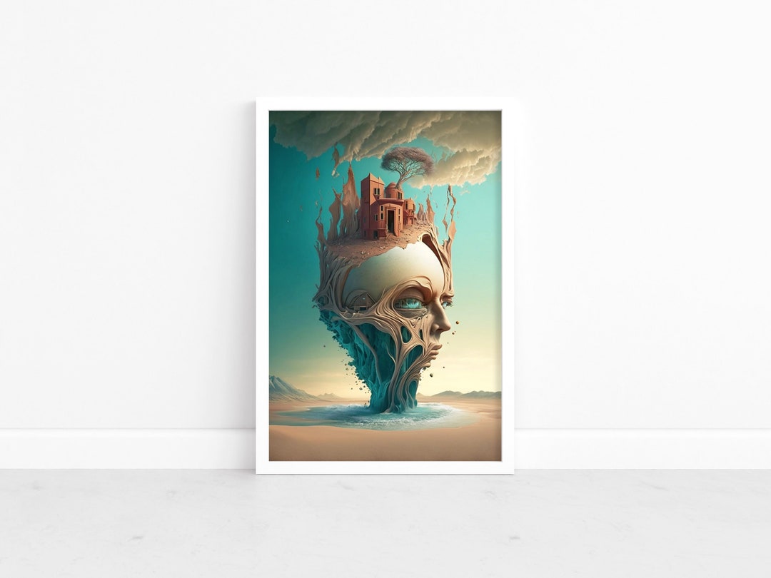 Surrealism Poster | Surrealism Print Art | Surreal Art Wall Decor ...