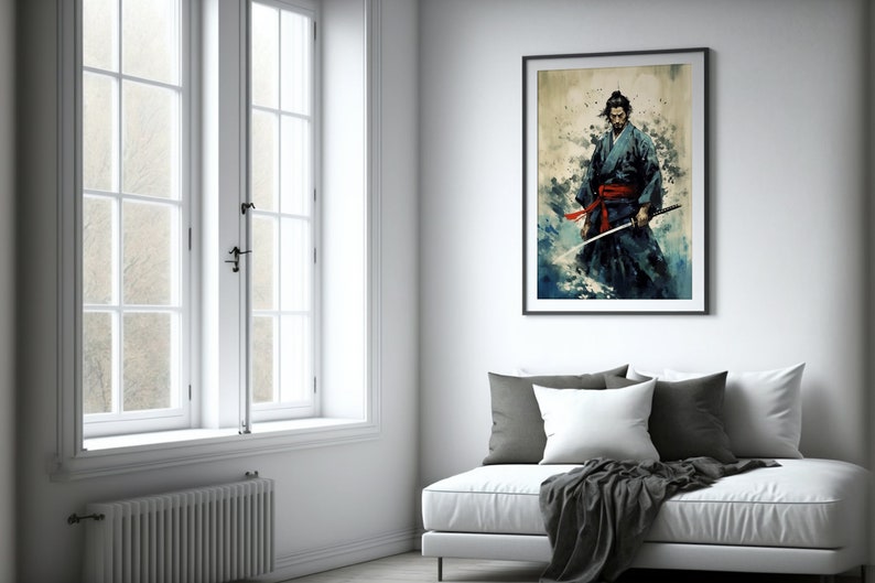 Timeless Warriors: Samurai Poster Samurai-Kunstwerk Authentische ...