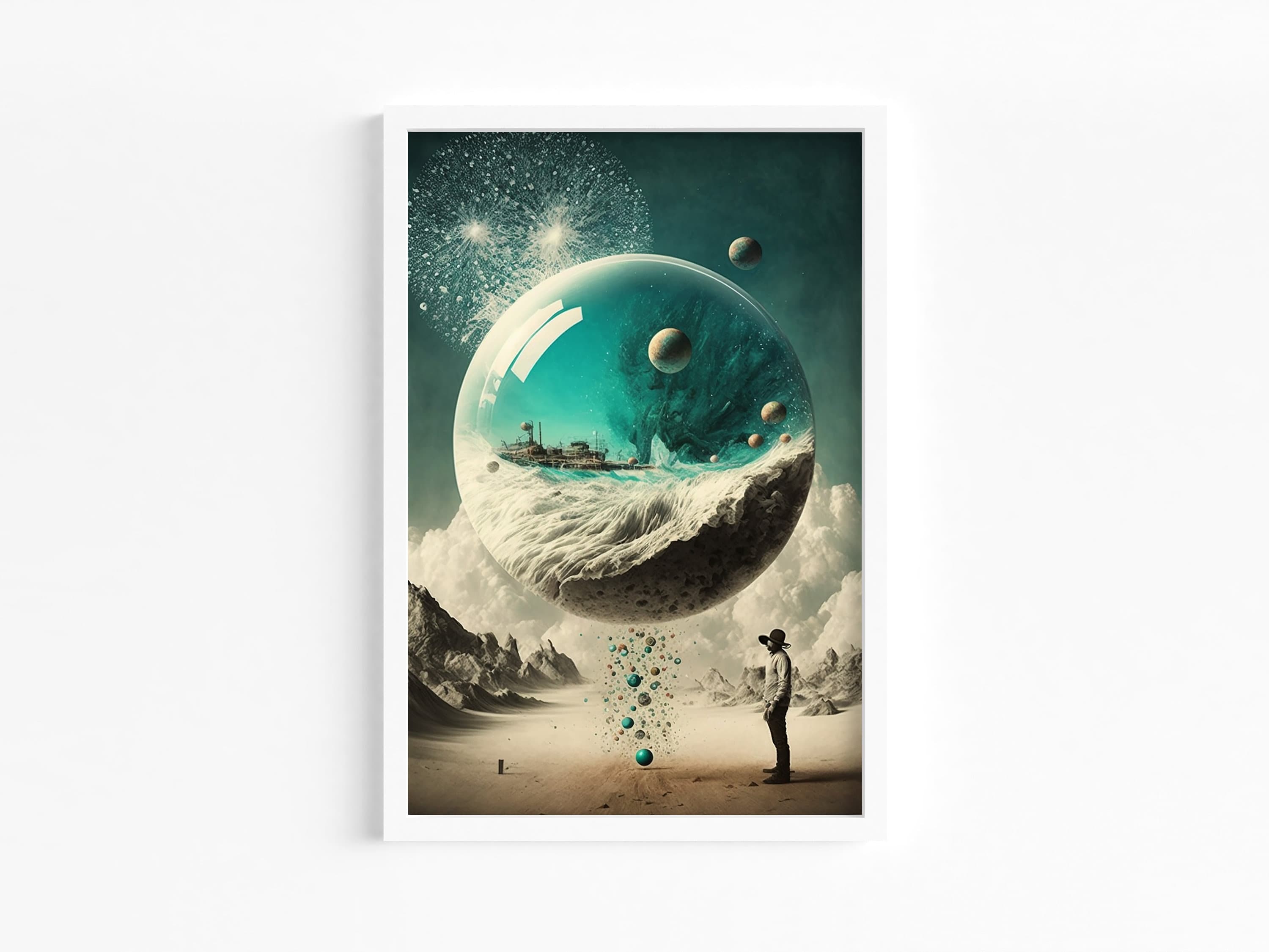 Surreal Art Poster Surrealism Print Art Surreal Art Wall Decor ...
