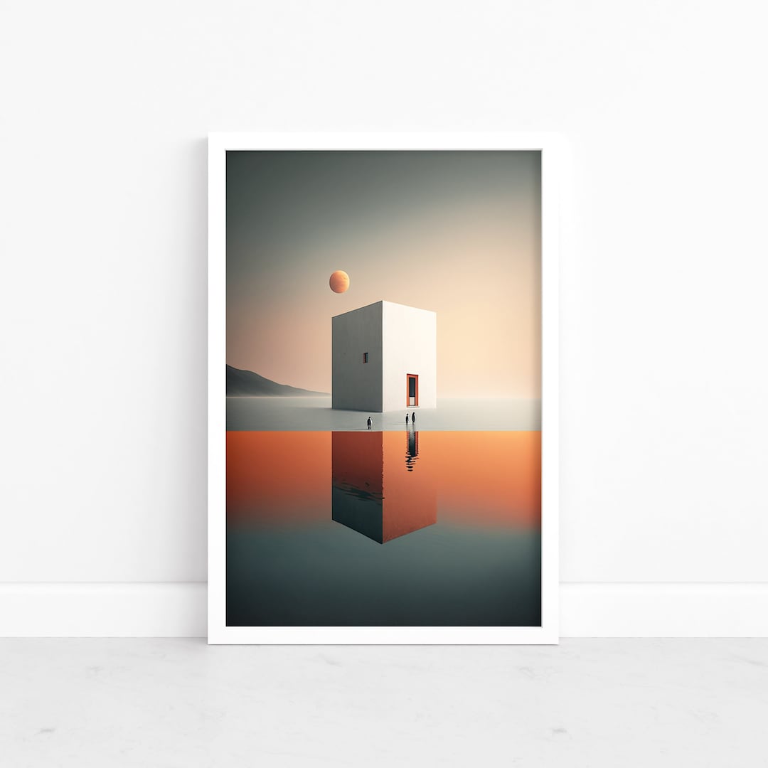 Enchanting Vistas: Surreal Art Poster | Surrealism Print | Artful Wall ...