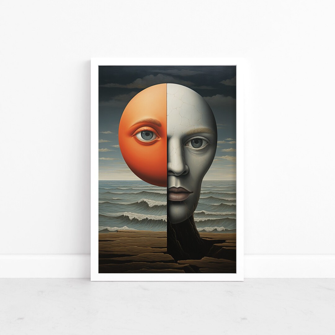 Surreal Odyssey: Art Poster Surrealism Print Artwork Wall - Etsy Polska