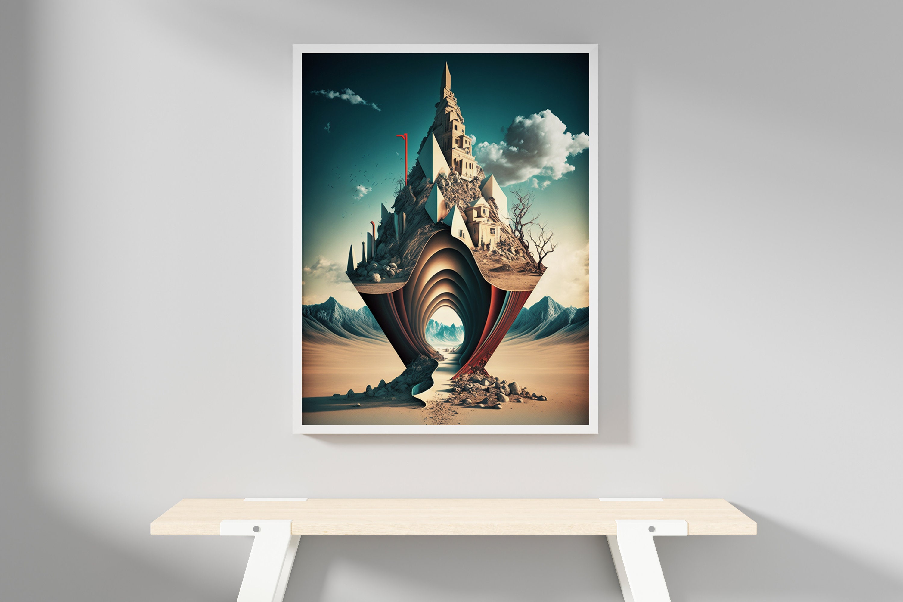 Surrealism Poster Surrealism Print Art Surreal Art Wall Decor ...