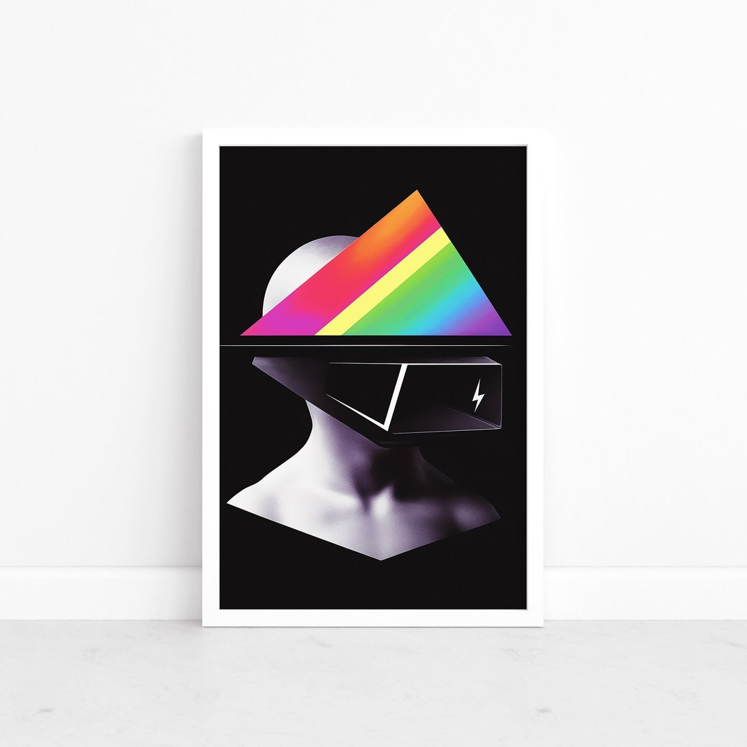 Mystical Vision: Surreal Poster | Surrealism Print Artwork | Wall Decor ...
