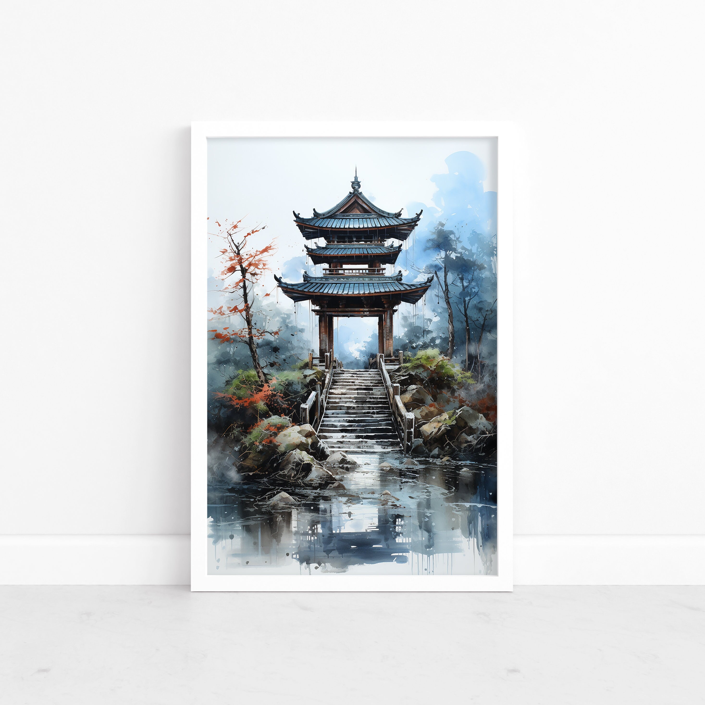 Scenic Japan: Japanese Landscape Poster Japan Wall Art Print - Etsy