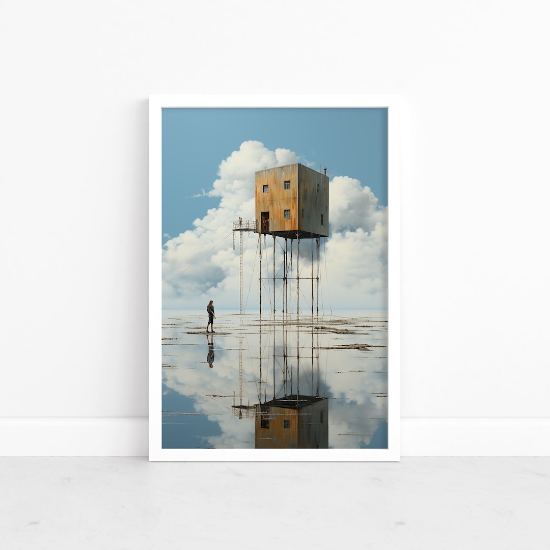 Modern Surrealism: Art Poster | Surrealism Print Artwork | Wall Decor ...